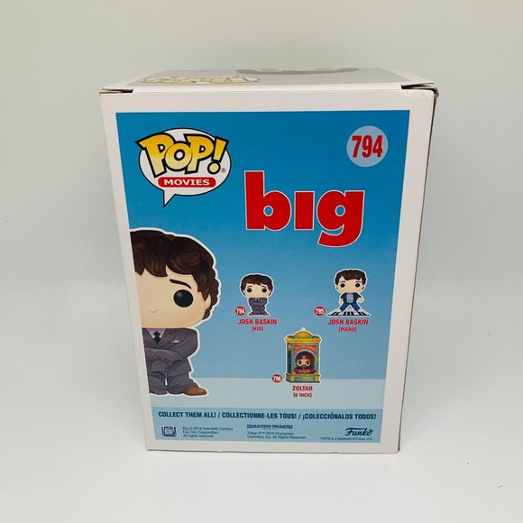 Funko | Toys | Funko Pop Movies Big Josh Baskin In Oversized Coat ...